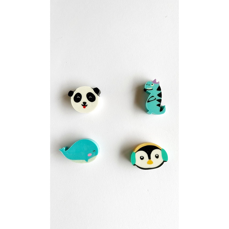 Borracha Pet Forms Leo&Leo - Borracha Bichinhos - Material Escolar | Shopee Brasil