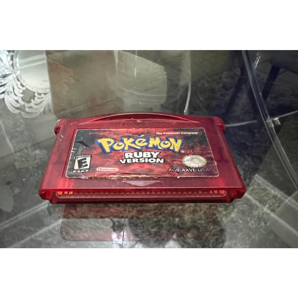 Pokémon Ruby Original - Game Boy Advance | Shopee Brasil