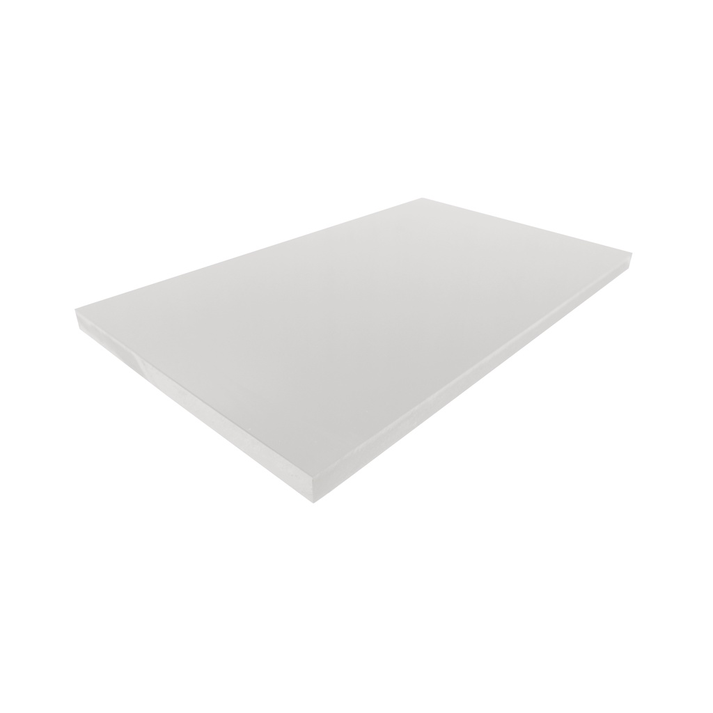 Tábua Lisa de PEAD (Polietileno) Natural - 20 X 175 X 275 MM - Atóxico ...