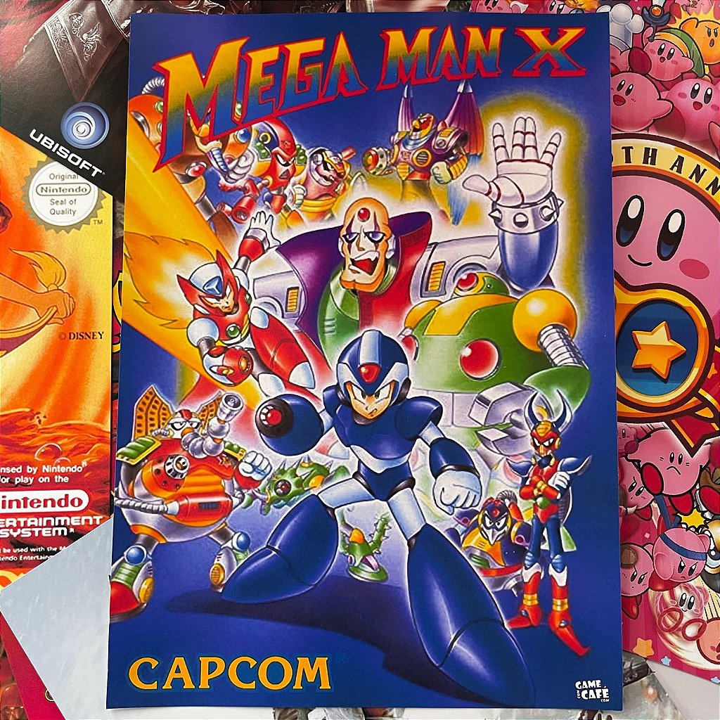 Poster Mega Man X | Shopee Brasil