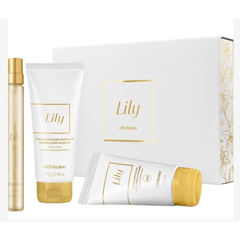 Kit Presente Lily (3 itens | Shopee Brasil