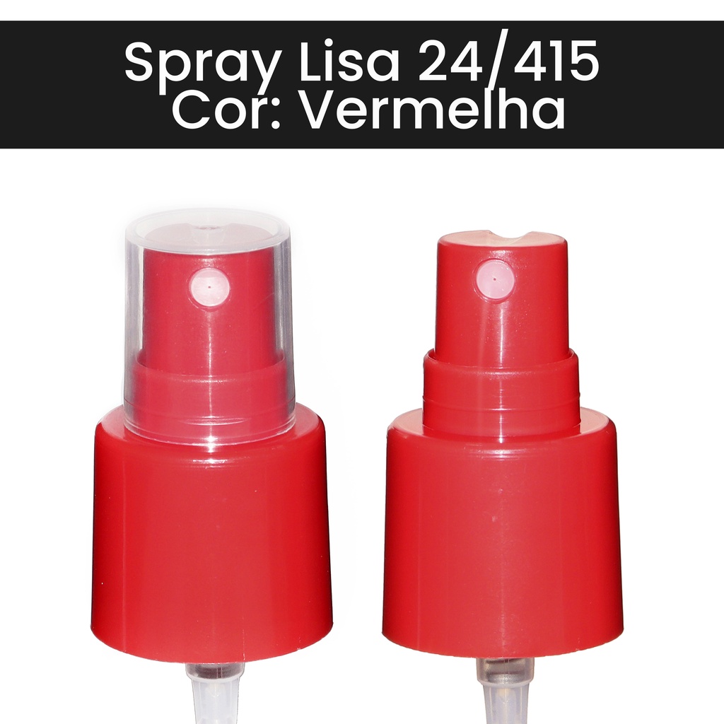 10 Un Spray Lisa 24/415 Vermelha | Shopee Brasil