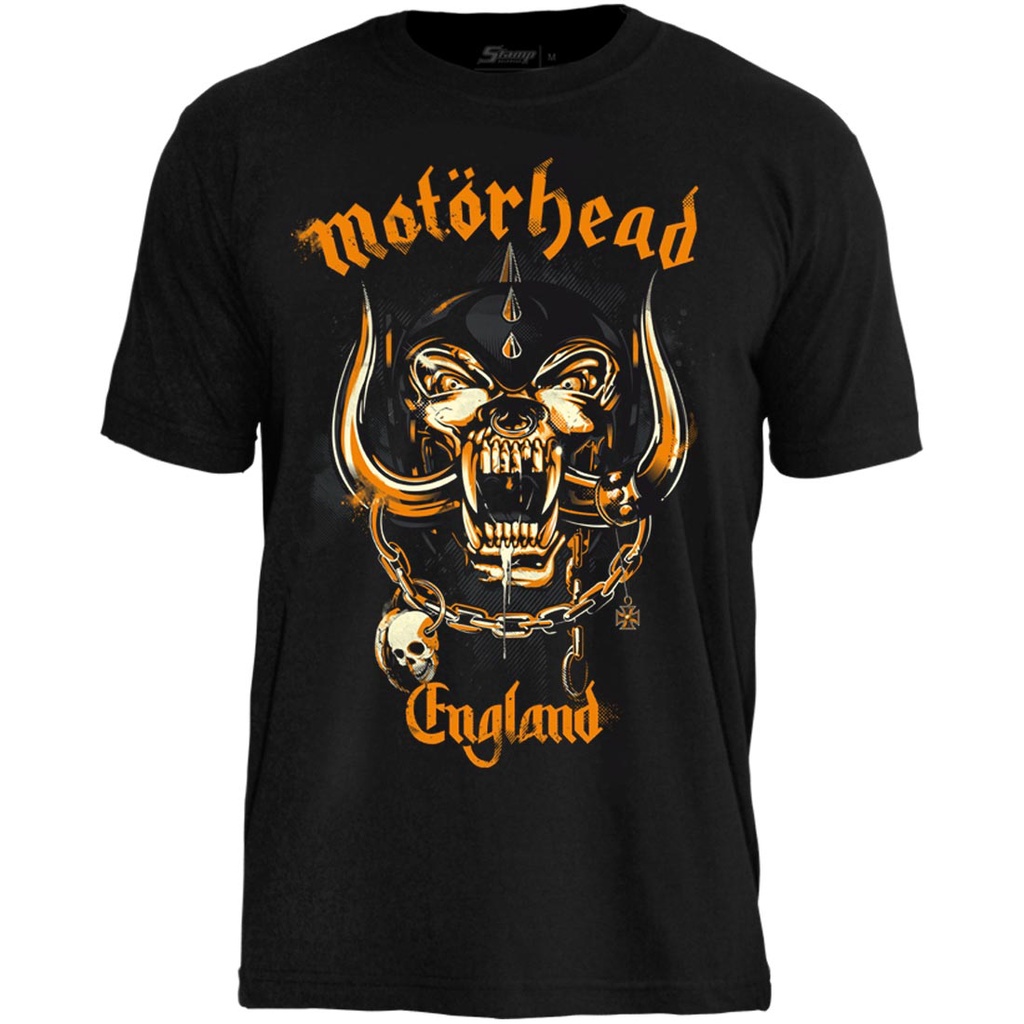 CAMISETAS MOTORHEAD OFICIAIS STAMP ROCKWEAR | Shopee Brasil
