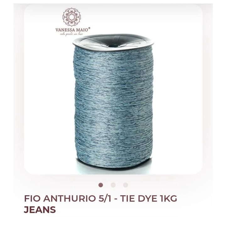 Fio Anthurio Vanessa Maio 5/1 Tie Dye Jeans | Shopee Brasil