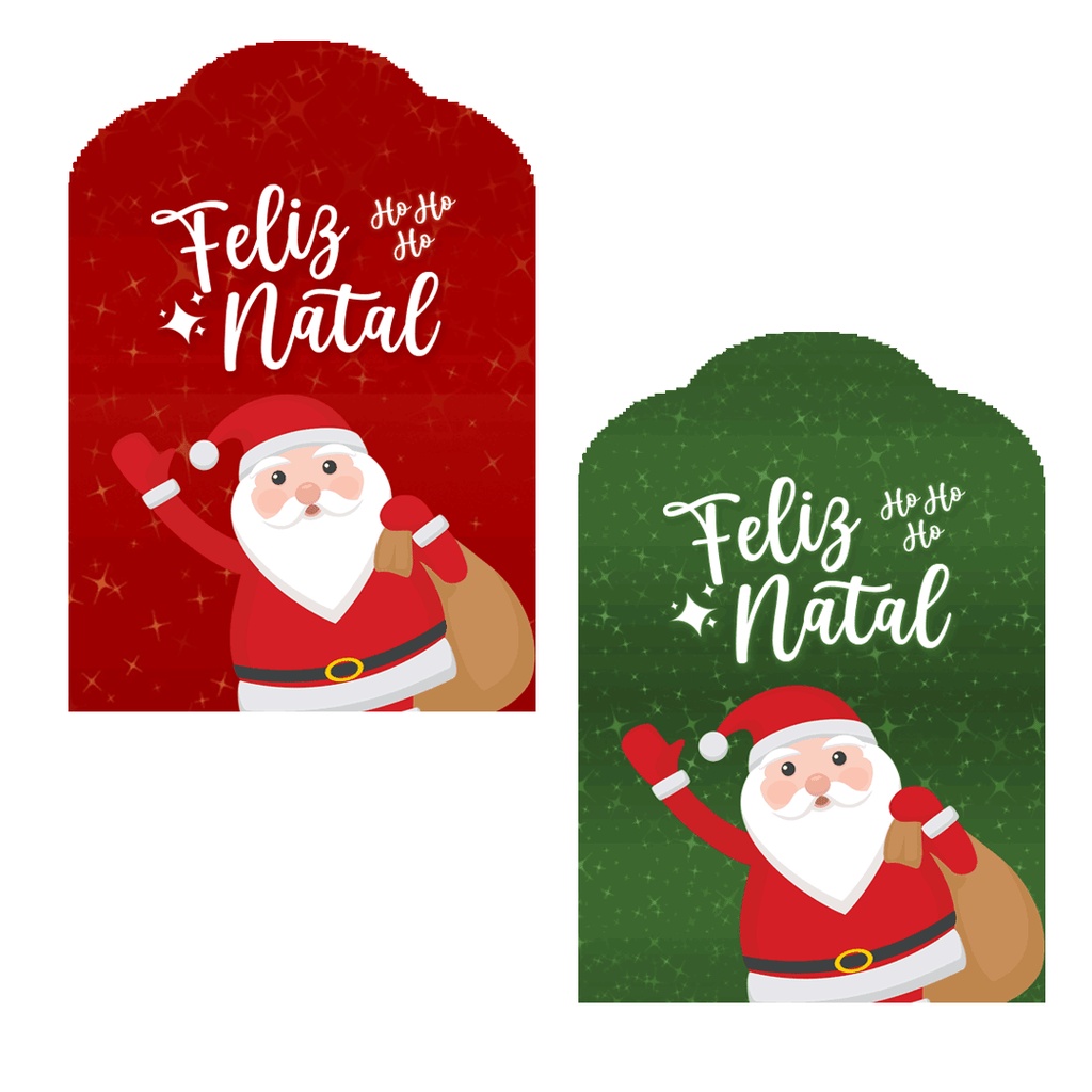 Tags Etiquetas Feliz Natal Personalizada | Identificador presente, Tag ...