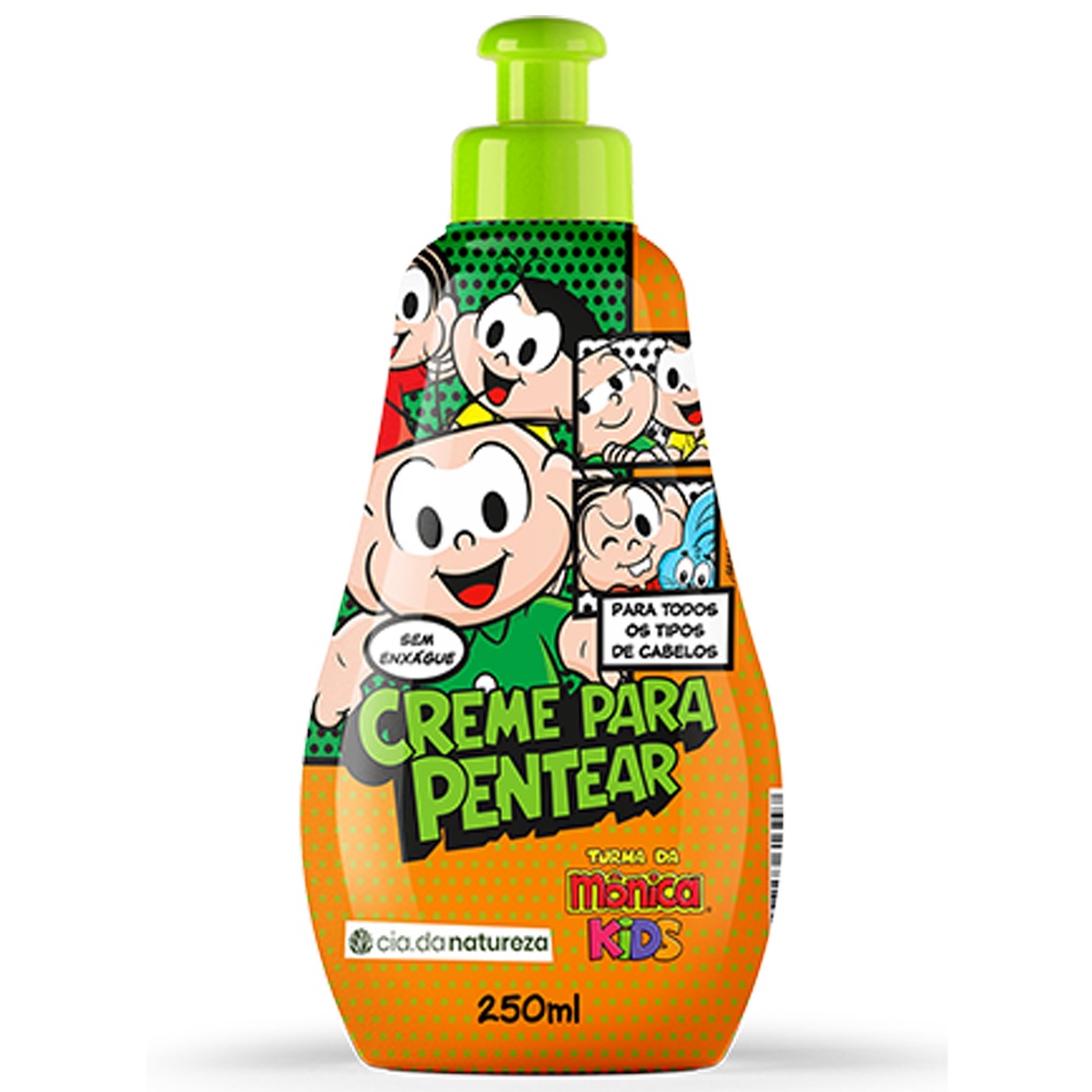 Turma da Monica Kids Creme Para Pentear 200ml - Todos os Tipos de ...