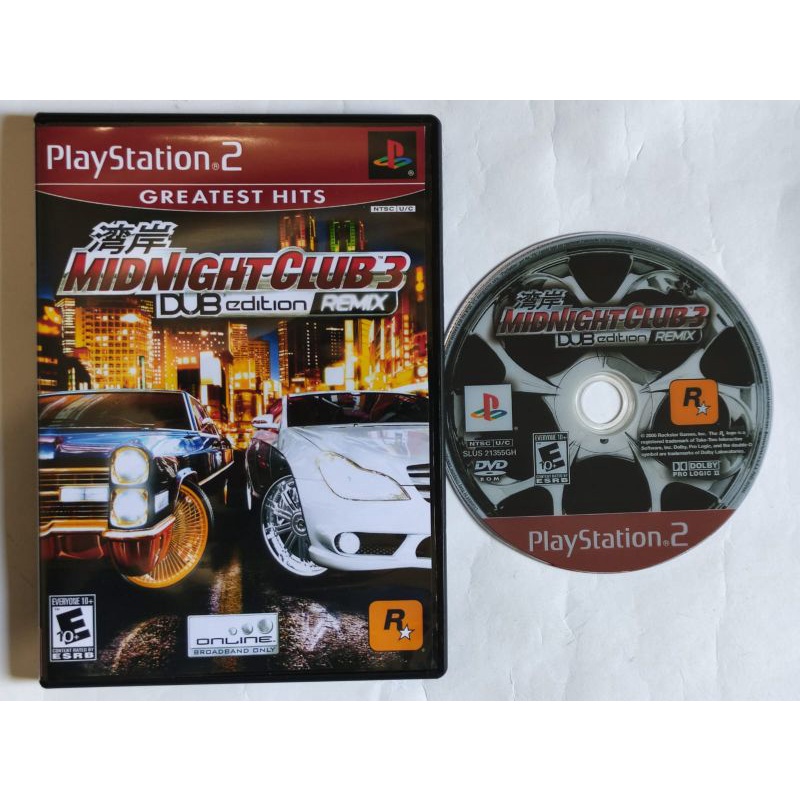 MidNight club 3 Dub Edition Remix para ps2 | Shopee Brasil