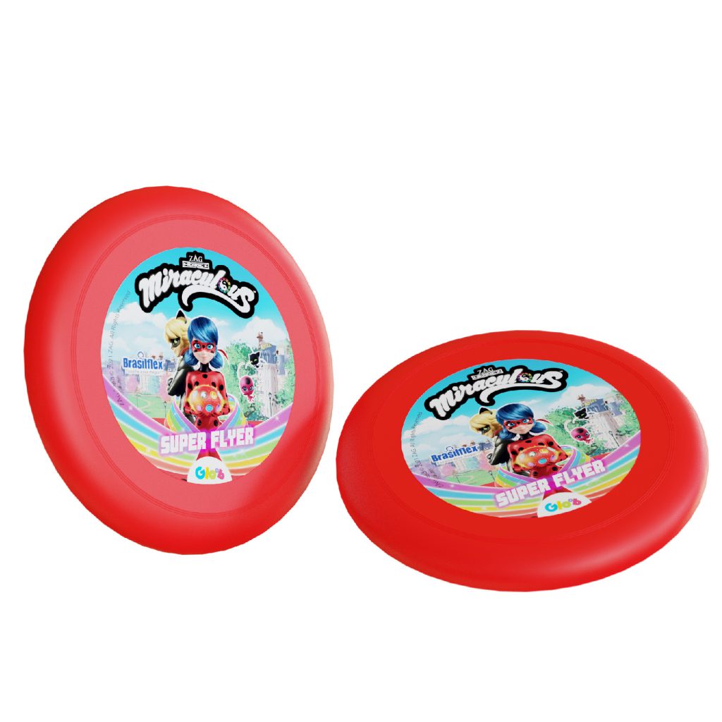 Brinquedo Super Flyer Ladybug Disco Que Voa Diversão Menino Menina ...