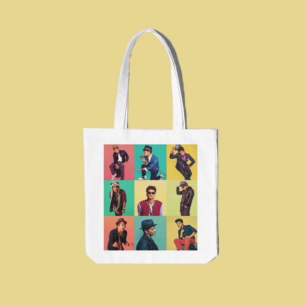 Bolsa Sacola Ecobag - Bruno Mars | Shopee Brasil