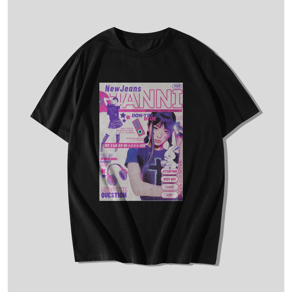 Camiseta Hanni (NEWJEANS) | Shopee Brasil