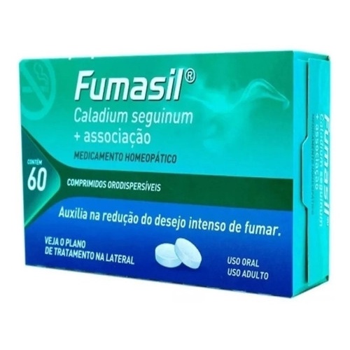 Fumasil Pare De Fumar 60 Comp | Shopee Brasil