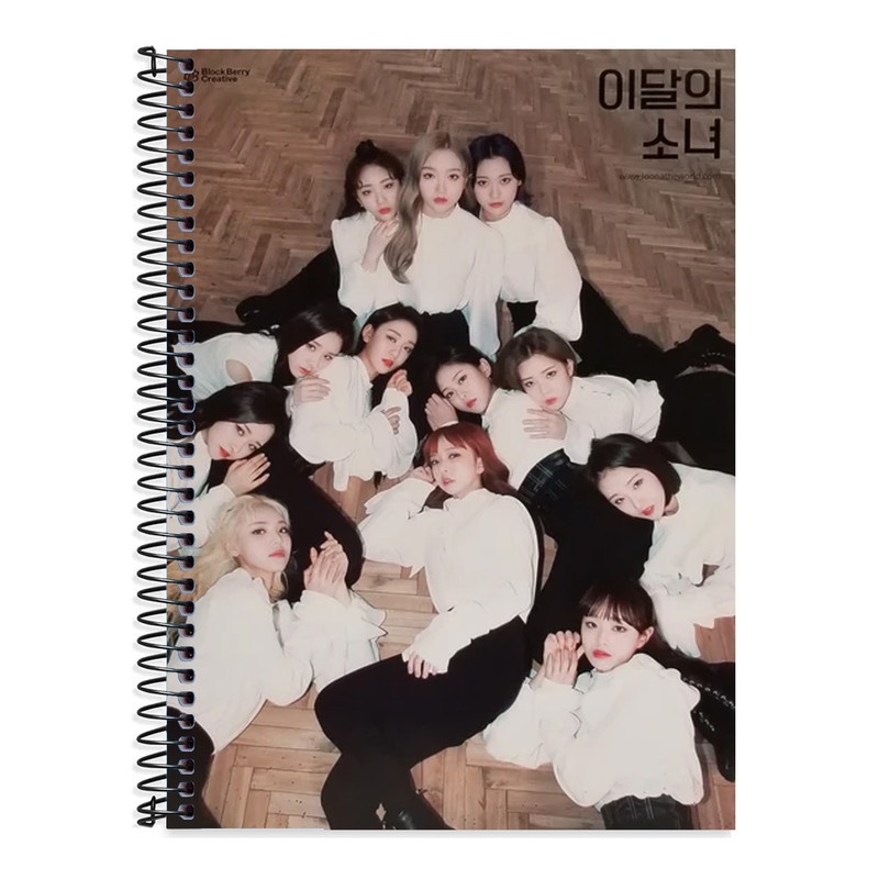 Caderno Loona 10 Matérias 200 Folhas Capa Dura | Shopee Brasil