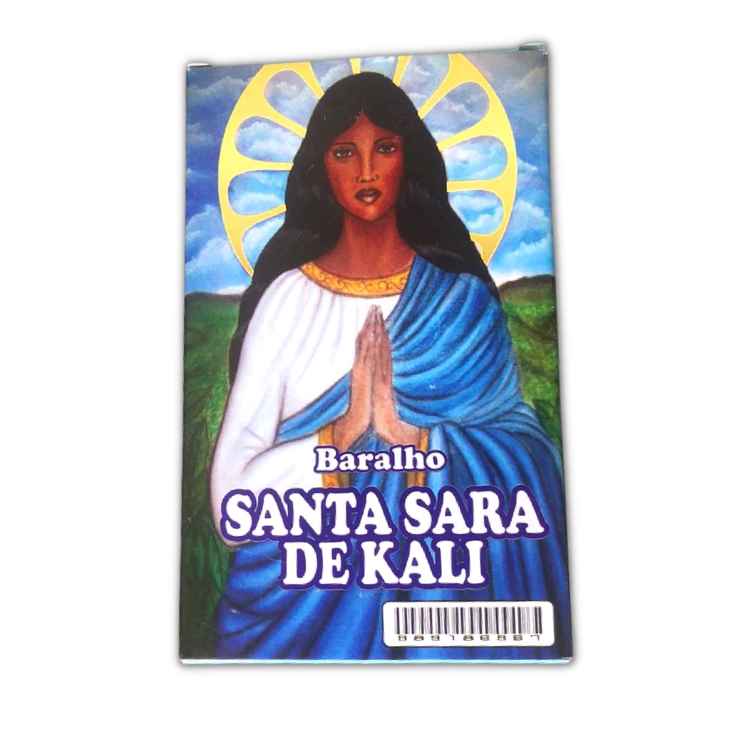 Baralho Cigano Tarot Santa Sara De Kali Com 36 Cartas De Tarot Dourada Auto Explicativas Ideal