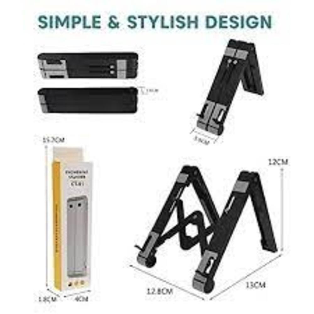 Base Mesa Suporte Dobravel Multifuncional Celular Tablet Retratil Apoio ...