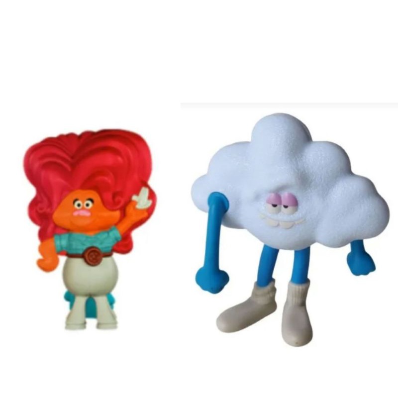 lote Trolls Cloud Guy e delta D Mcdonalds | Shopee Brasil