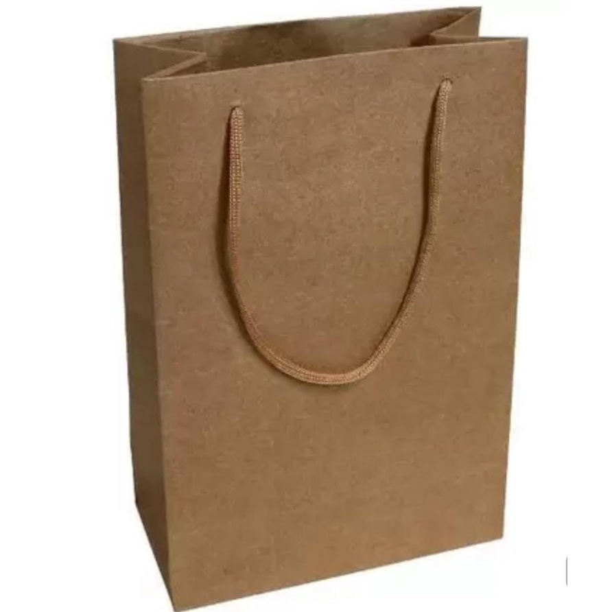 Sacola Papel Craft c/ 10 unid. | Shopee Brasil