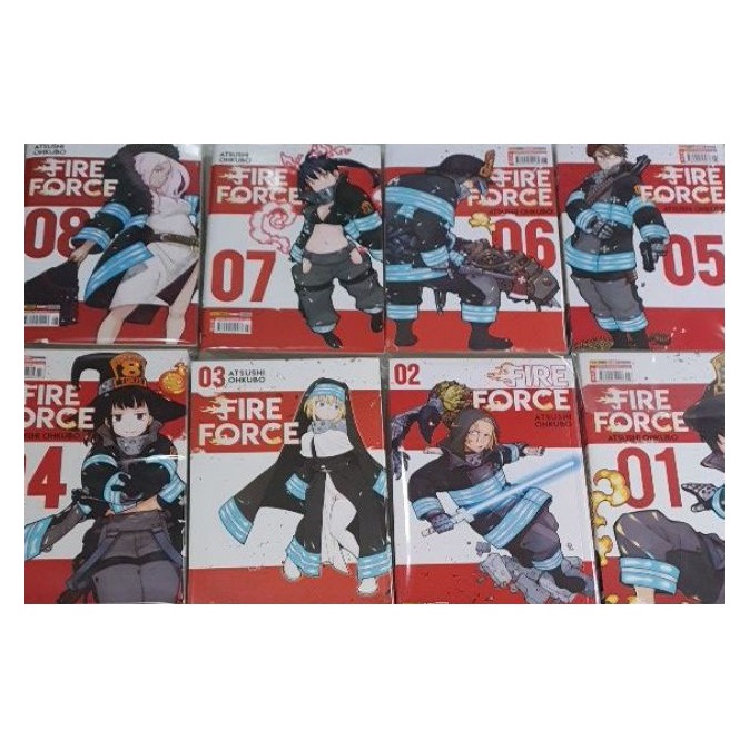 Fire Force - vol.1 ao vol.50 Avulsos [Mangá: Panini Lacrado ...