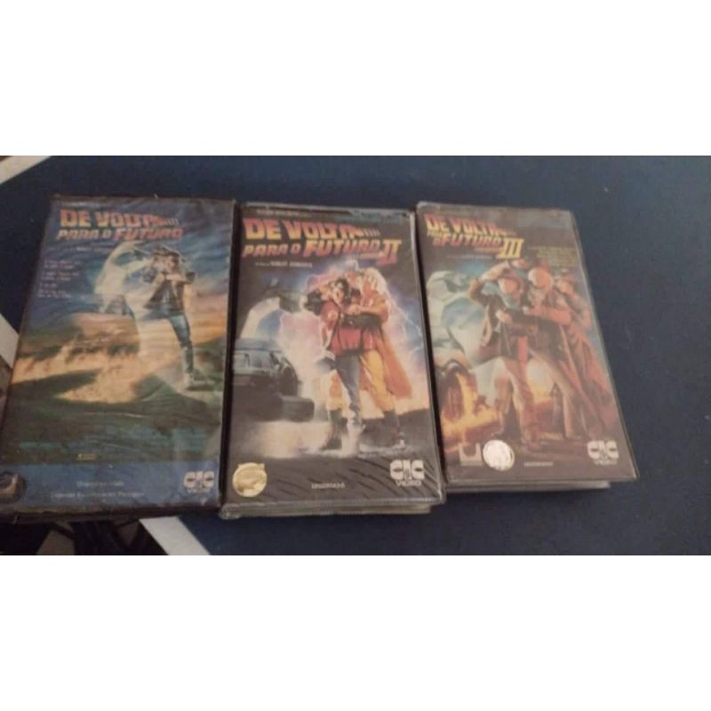 Coleção VHS De Volta para o futuro - Original | Shopee Brasil