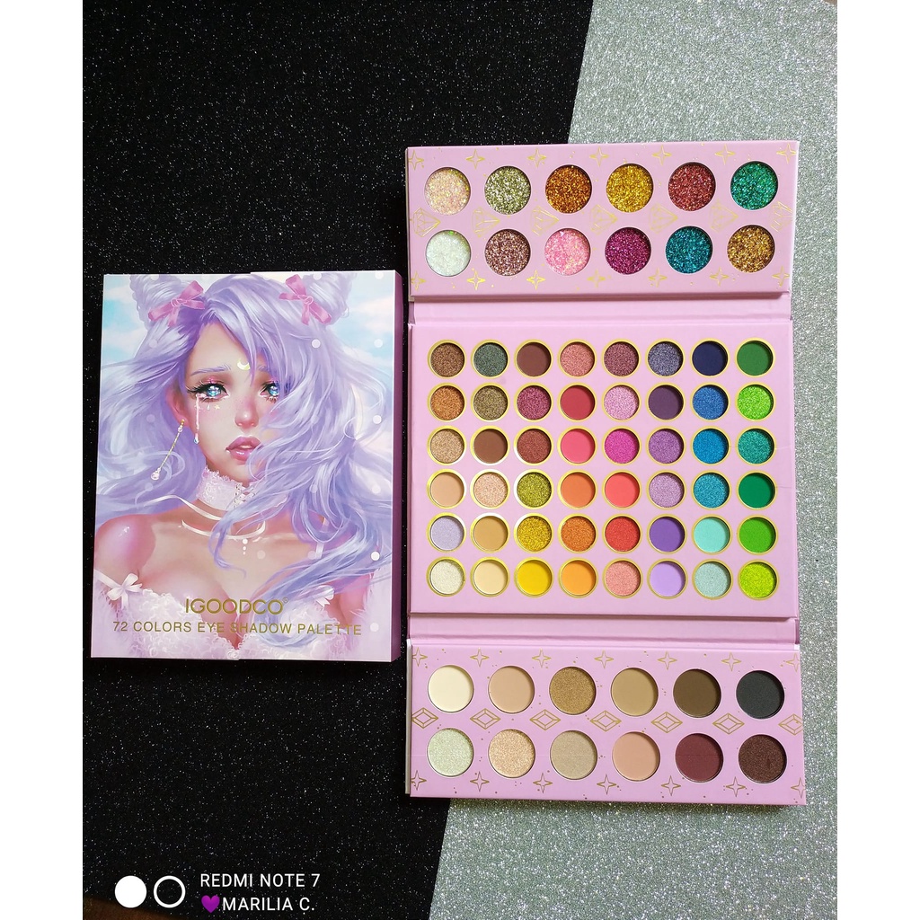 Paleta de sombras Igoodco. Original. Importada. | Shopee Brasil