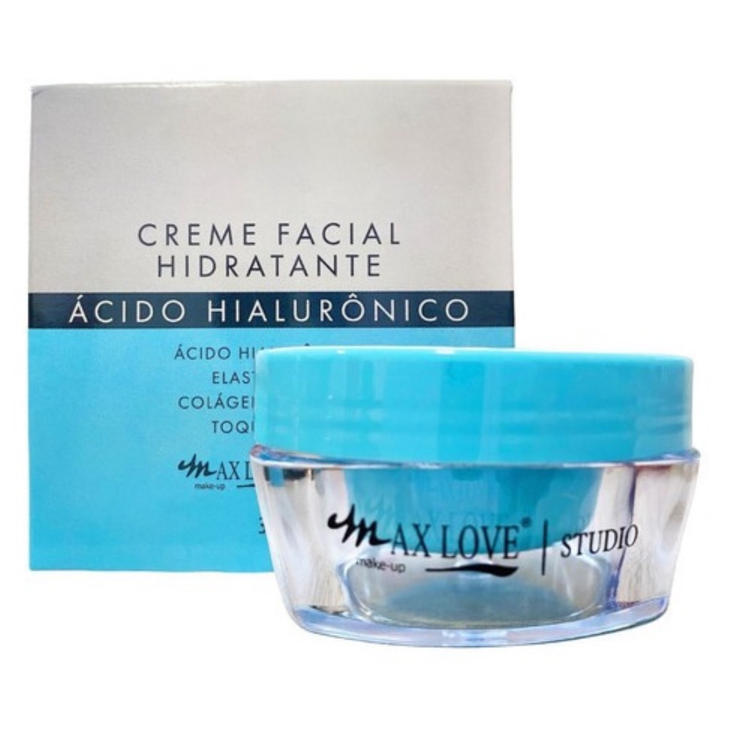 Creme Ácido Hialurônico Max Love - Máscara Nutritiva Noturna Max Love ...