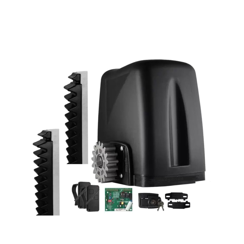 Kit Motor Deslizante Atto V2 36 Turbo 350 Kg Rossi com 3 metros de ...