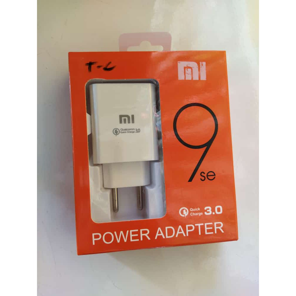 Carregador Tipo C 3.0 Xiaomi 9se Power Adapter | Shopee Brasil