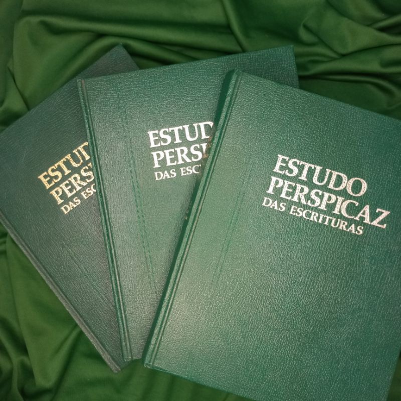 Coleção Estudos Perspicaz das Escrituras - Volumes 1-2-3 | Shopee Brasil