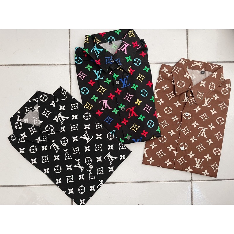 Camisa Social floral lv gutticci Masculina Havaiana moda praia ...