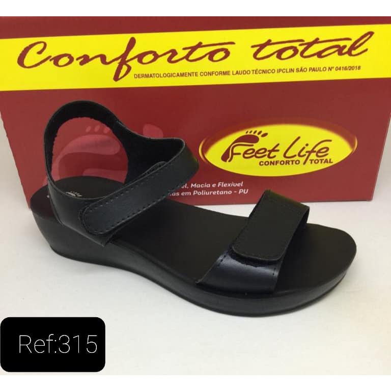 SANDALIA FEET LIFE | Shopee Brasil