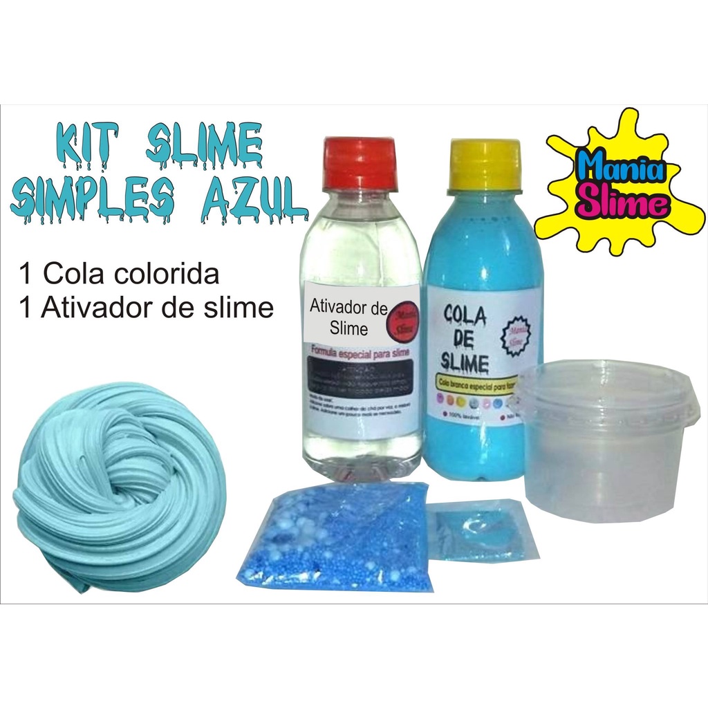 kit para fazer slime menino e menina completo | Shopee Brasil