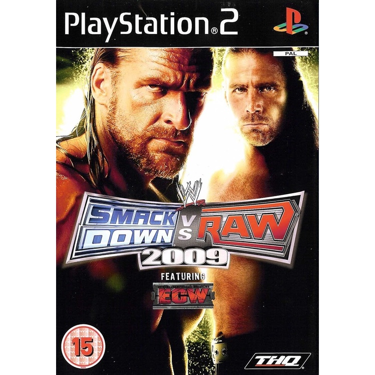WWE SmackDown Vs. Raw 2009 (PS2) | Shopee Brasil