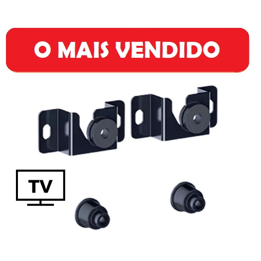 Suporte de Televisão Universal para Tvs e Monitores de 10 a 100 ...