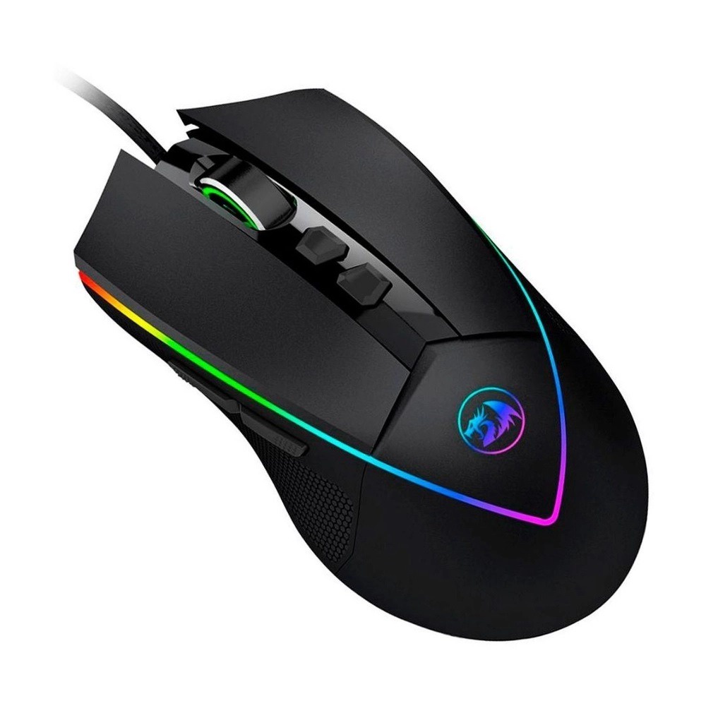 MOUSE GAMER REDRAGON M909-RGB EMPEROR PRETO | Shopee Brasil