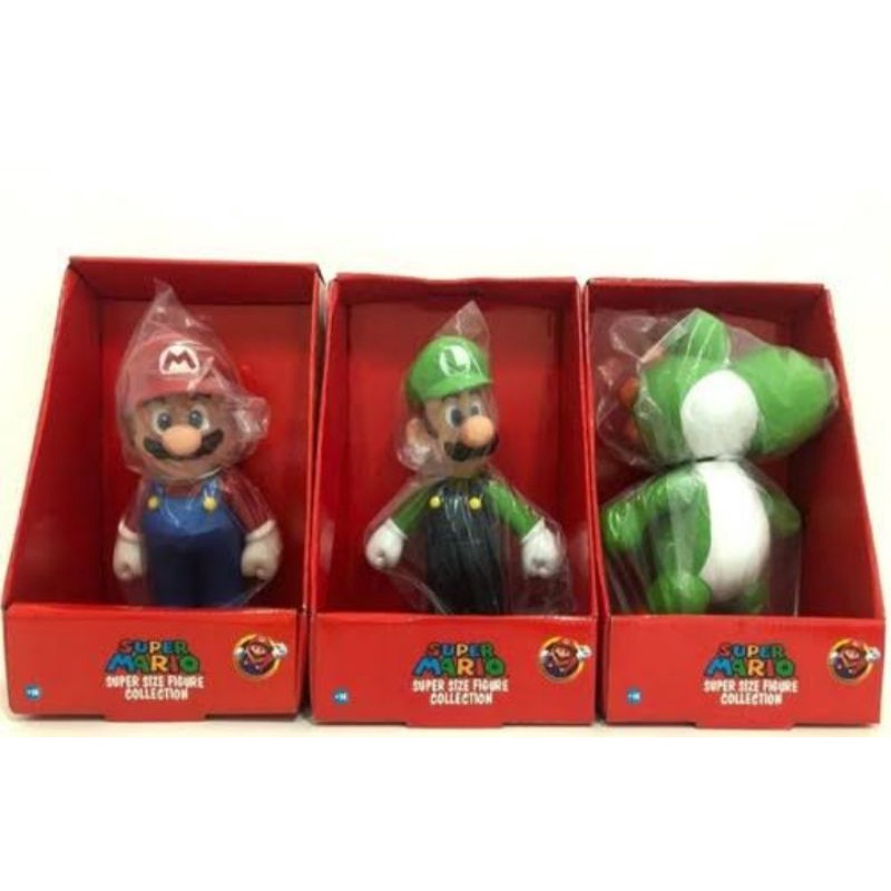 Bonecos Super Mario Size Collection | Shopee Brasil