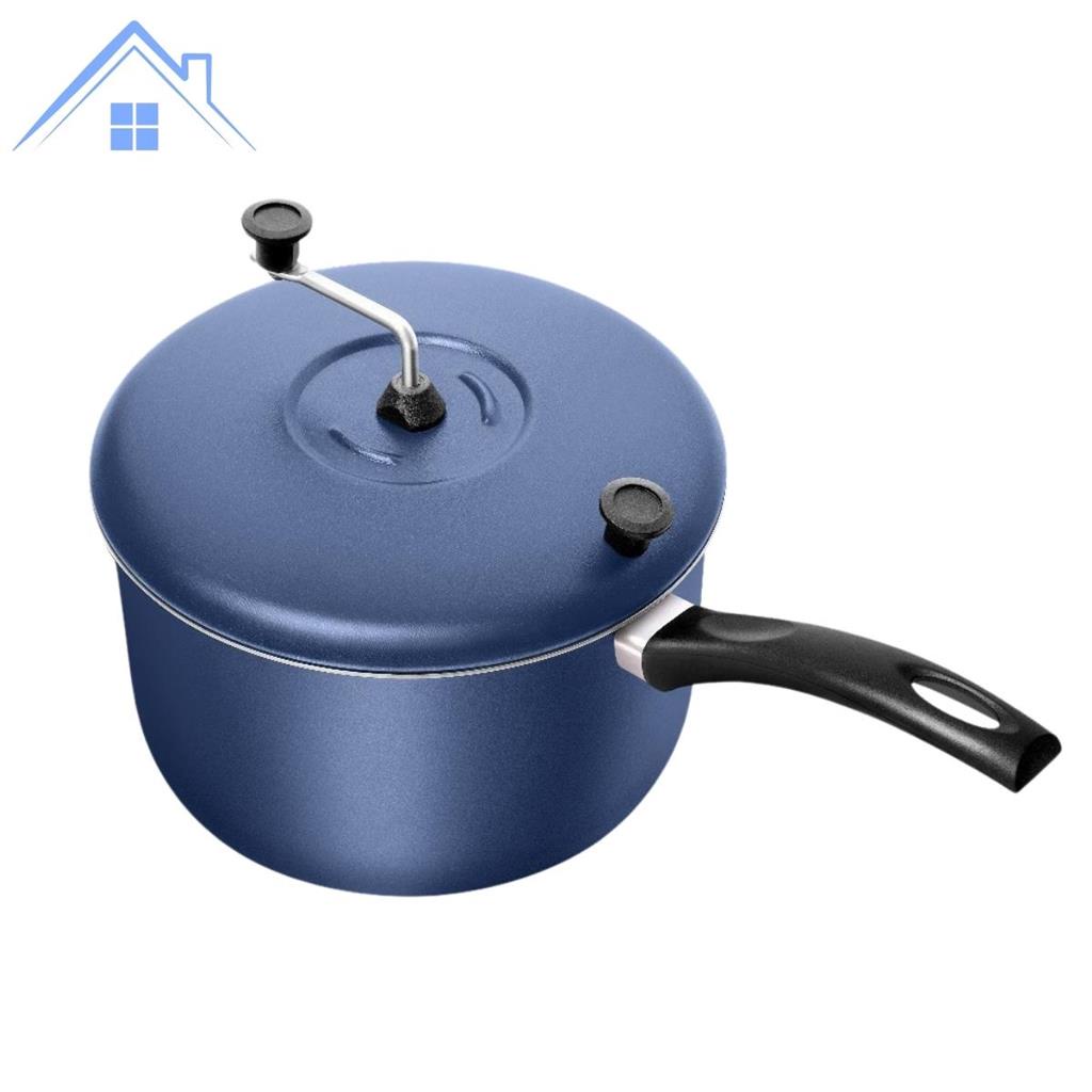 Pipoqueira Panela Antiaderente 4,8 Litros Azul Patolux | Shopee Brasil