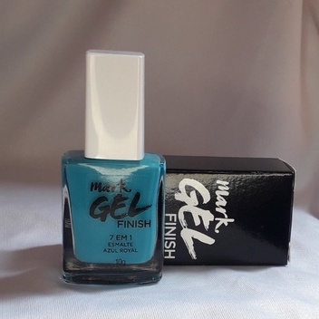 esmalte mark gel finish 7 em 1 azul royal 10g avon | Shopee Brasil