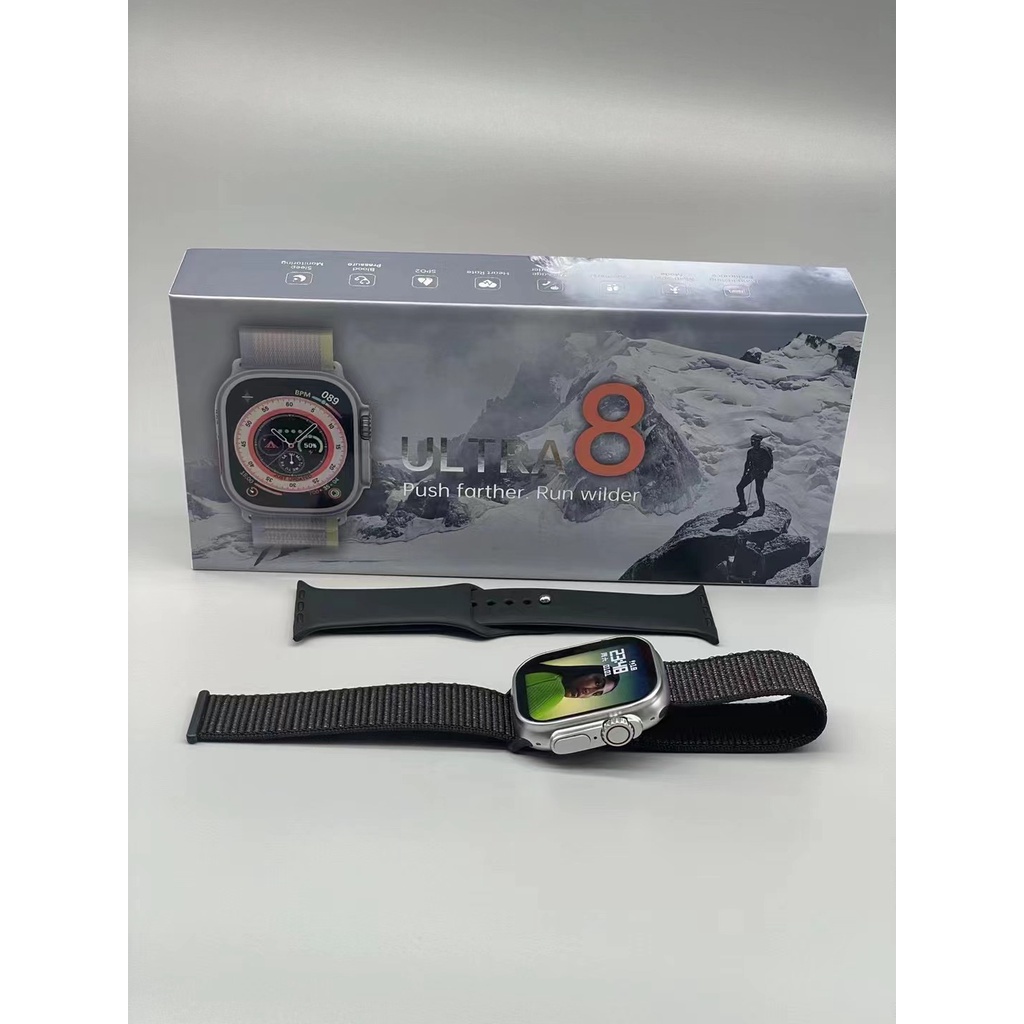 Relógio Original Iwo 8 Ultra Smart Watch 49mm Series 8 Função Nfc De ...