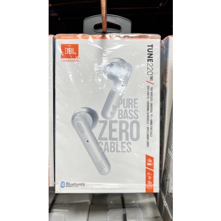 jbl tune 220 tws / 215 tws pure bass zero cables fone bluetooth cores ...