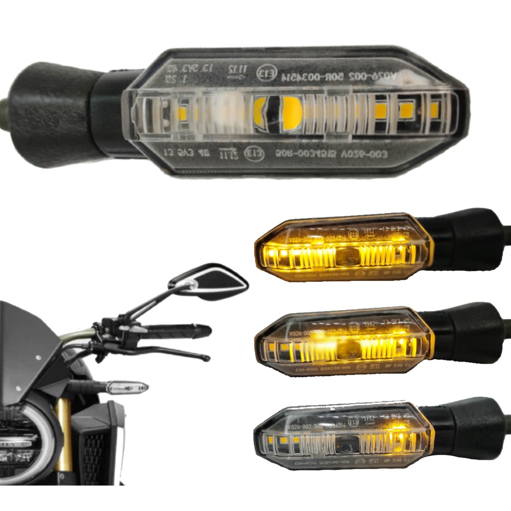 4 X Pisca seta Moto Universal modelo Esportivo CB 250f Twister Cb 300 ...