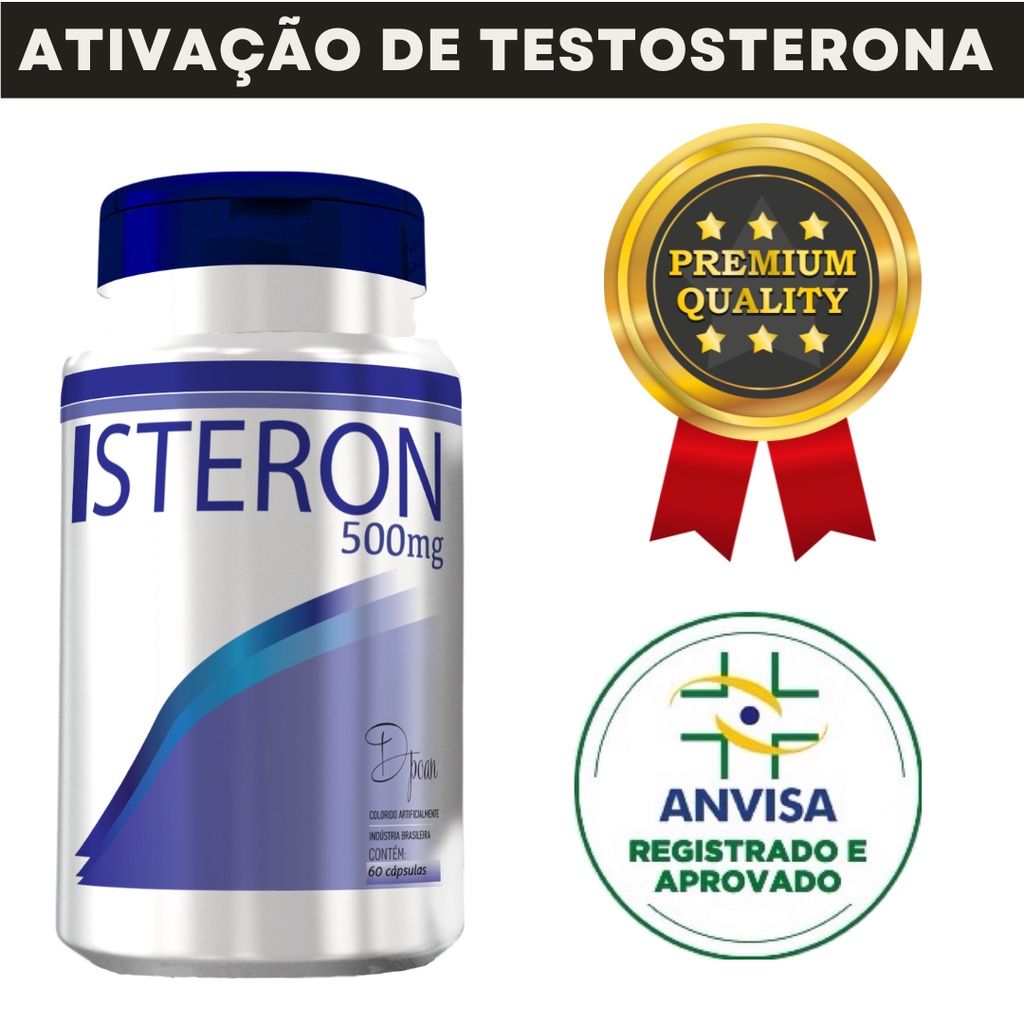 Maca Peruana Ultra Concentrada 500mg + Steron - 60 Cáps D'poan Muscular ...