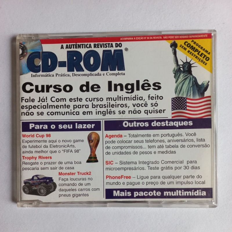 Revista do Cd-Rom N° 36 - Pc | Shopee Brasil