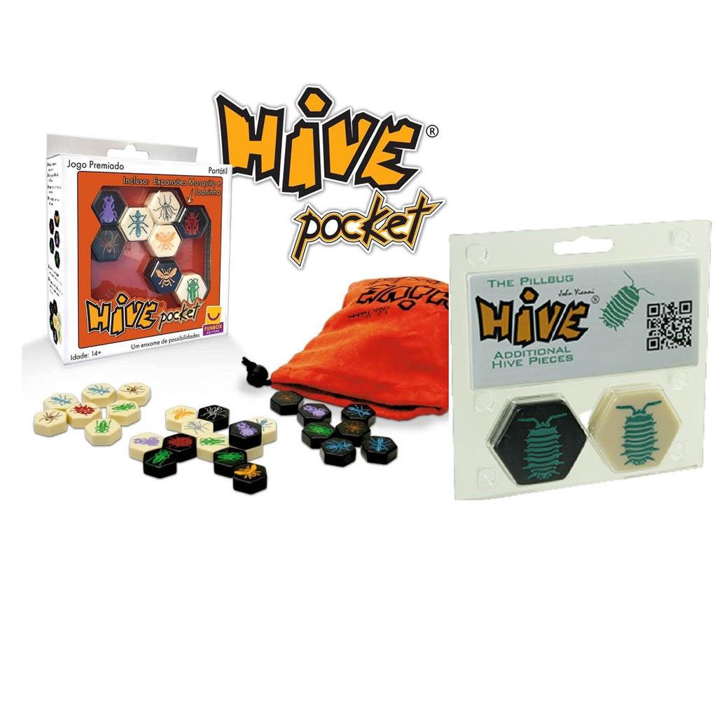 Jogo Hive Pocket + Expansao Tatuzinho | Shopee Brasil