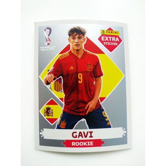 Figurinha Copa do Mundo Gavi Legend Prata | Shopee Brasil
