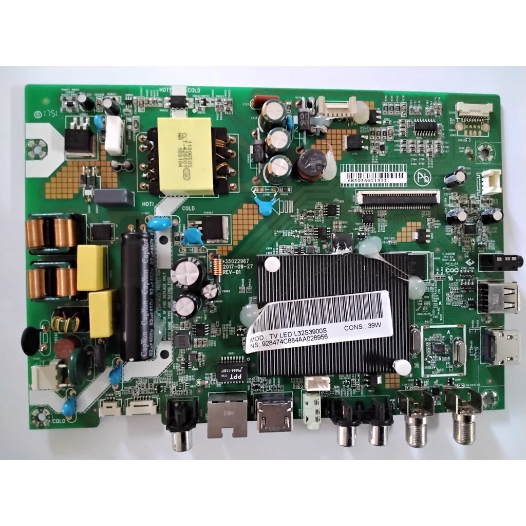Placa Principal TV TOSHIBA | Shopee Brasil