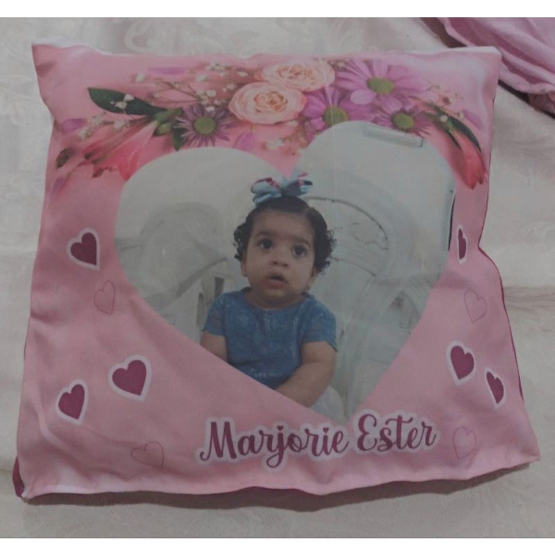 ALMOFADA PERSONALIZADA Com Sua Foto, Arte, Marca ou Frase... | Shopee ...