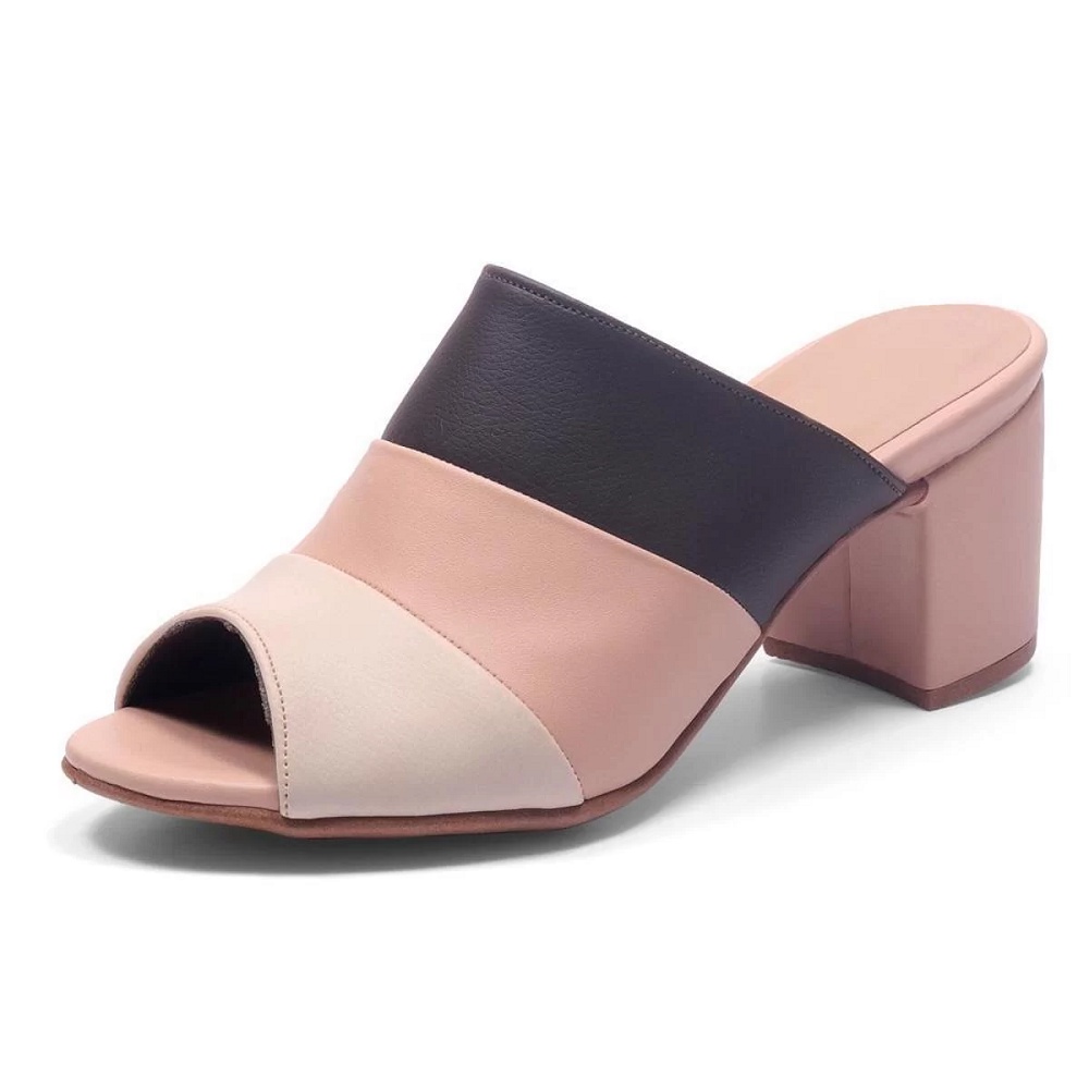 Tamanco Sandalia Feminina Ankle Boot de Salto Grosso Confortavel Envio Imediato | Shopee Brasil