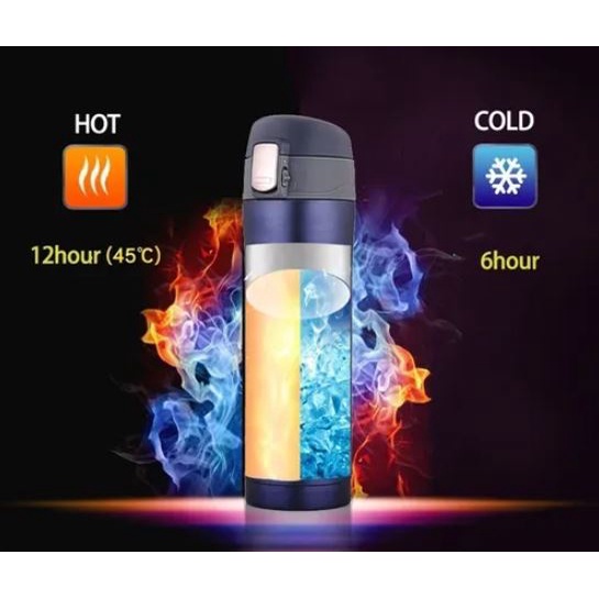 Garrafa Termica 500ml Aço Inox Inquebravel Vacuum Cup | Shopee Brasil