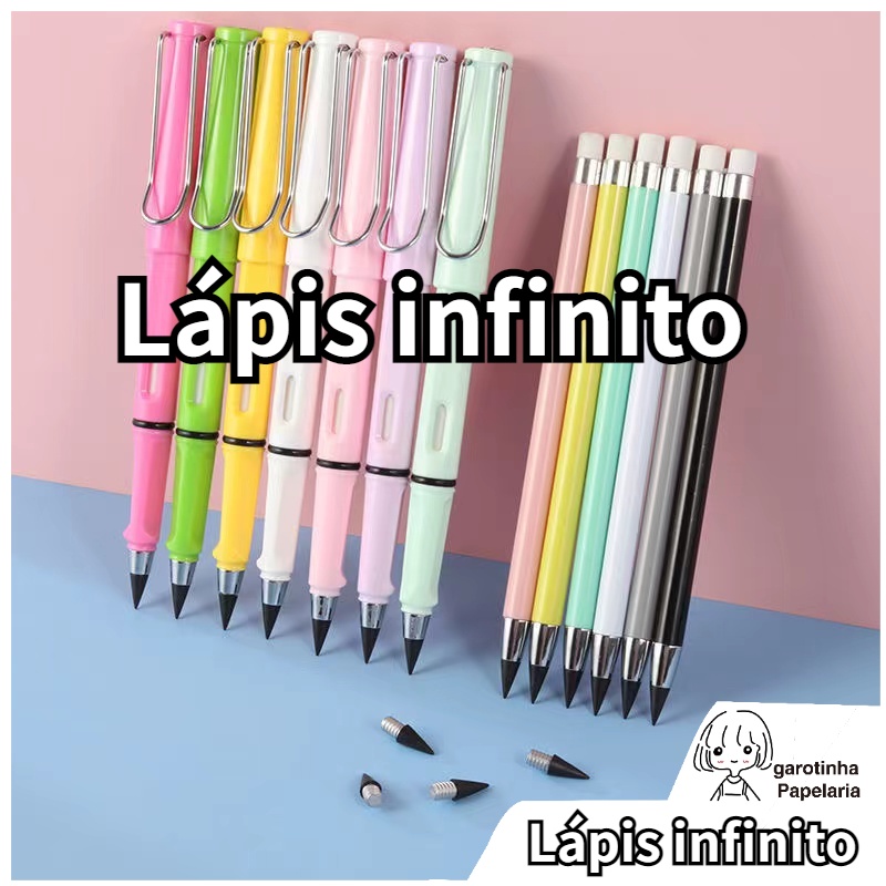 M&P Lápis Infinito unidade lápis que não aponta lapis kawaii/lápis ...