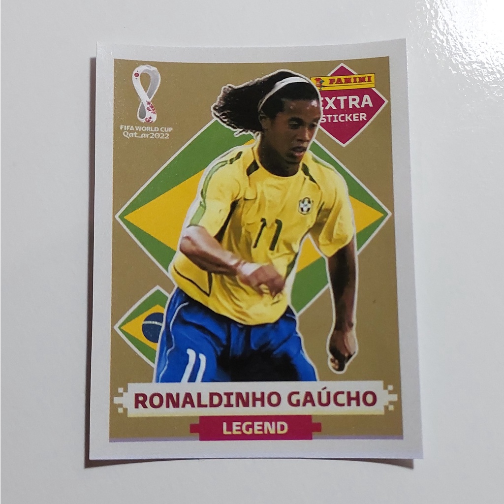Figurinhas Personalizadas Ronaldinho Gaúcho Legend | Shopee Brasil
