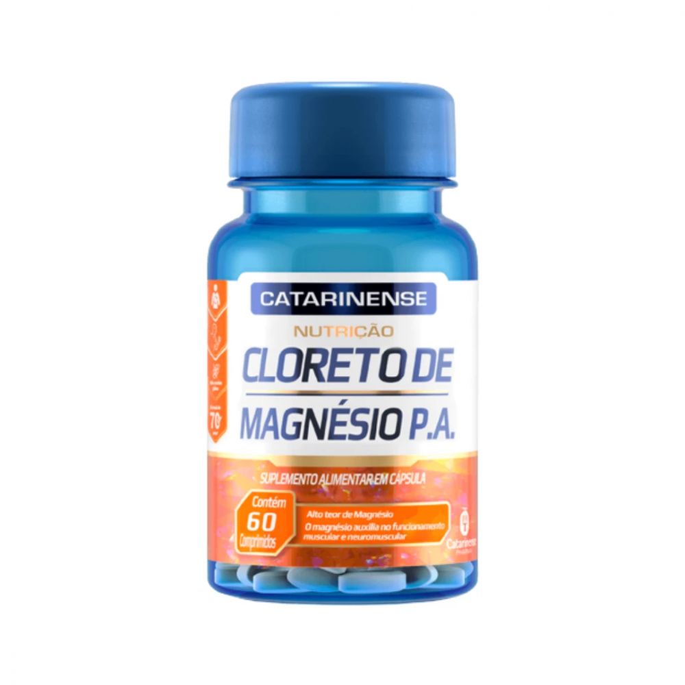 Cloreto de Magnésio P.a- Suplemento Alimentar Catarinense 60 Cápsulas | Shopee Brasil